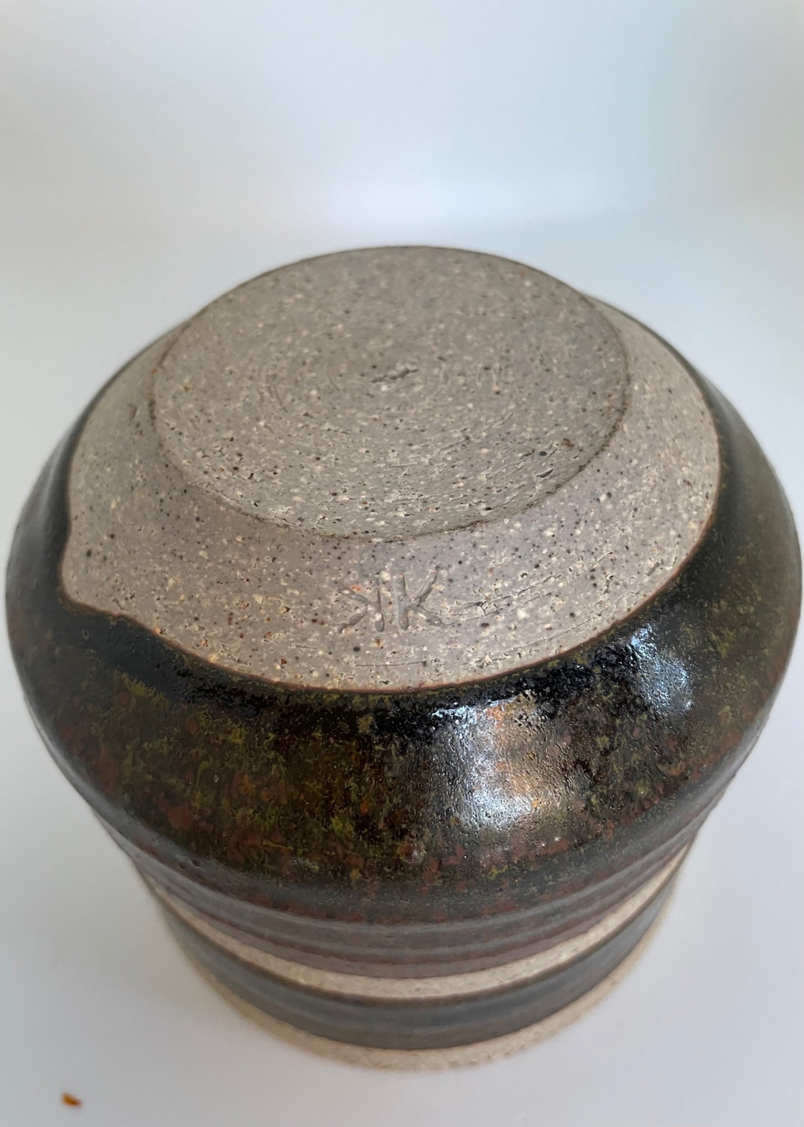 Karen Karnes Mid-century Collectible Vessel With Plate, Ceramics ...