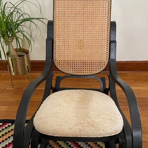 Mid- Century Bentwood Rocker Thonet Style - Etsy