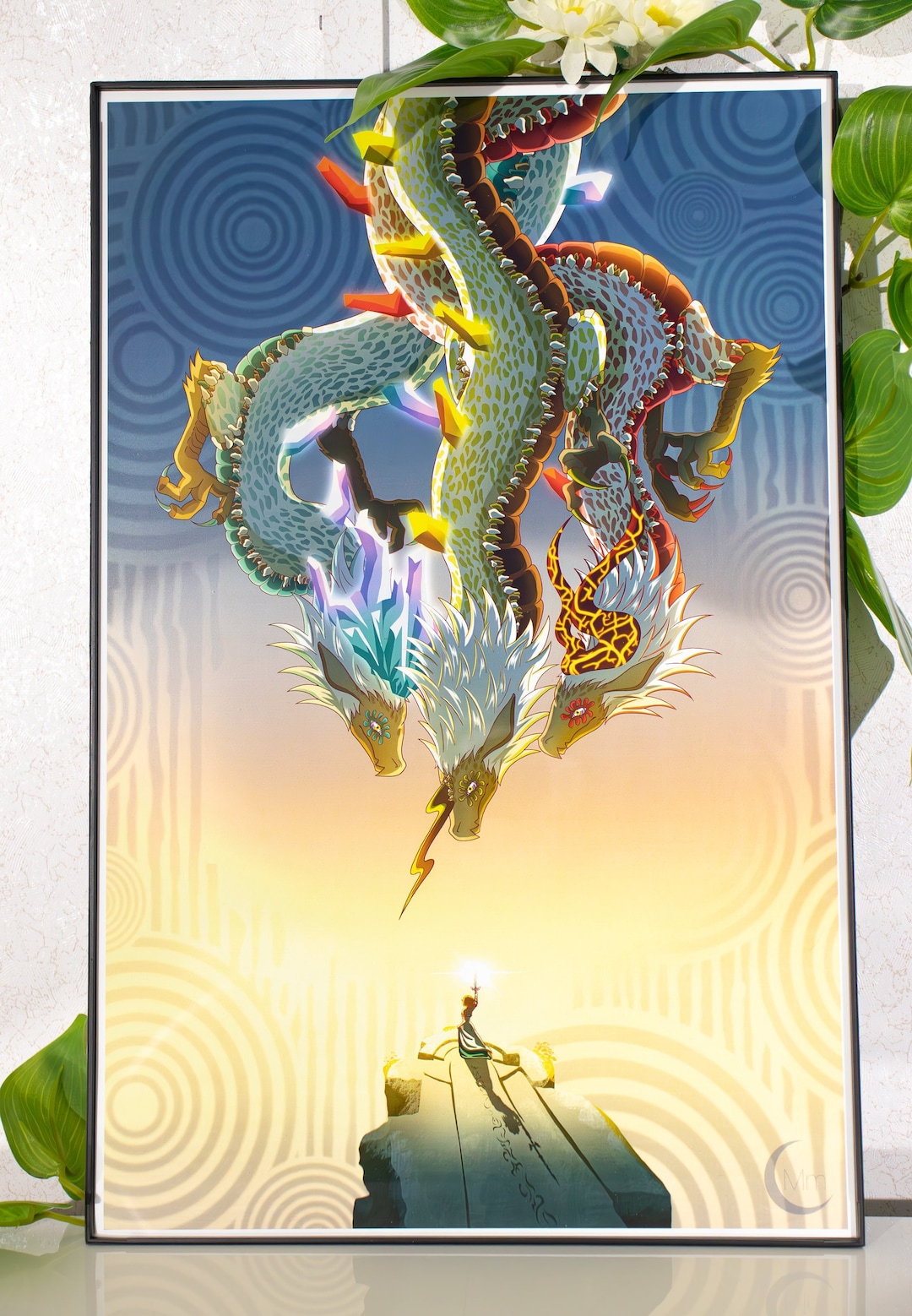 PRINT: TOTK Dragon's Descent - Etsy