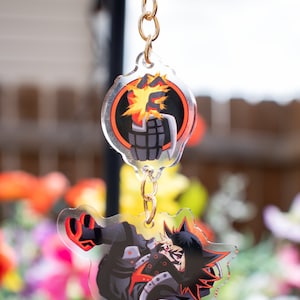 My Hero Keychains - Etsy