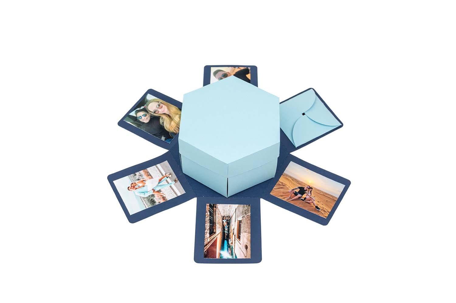 Memory Photo Album Explosion Love Gift for Him Her Best Friend Surprise ...