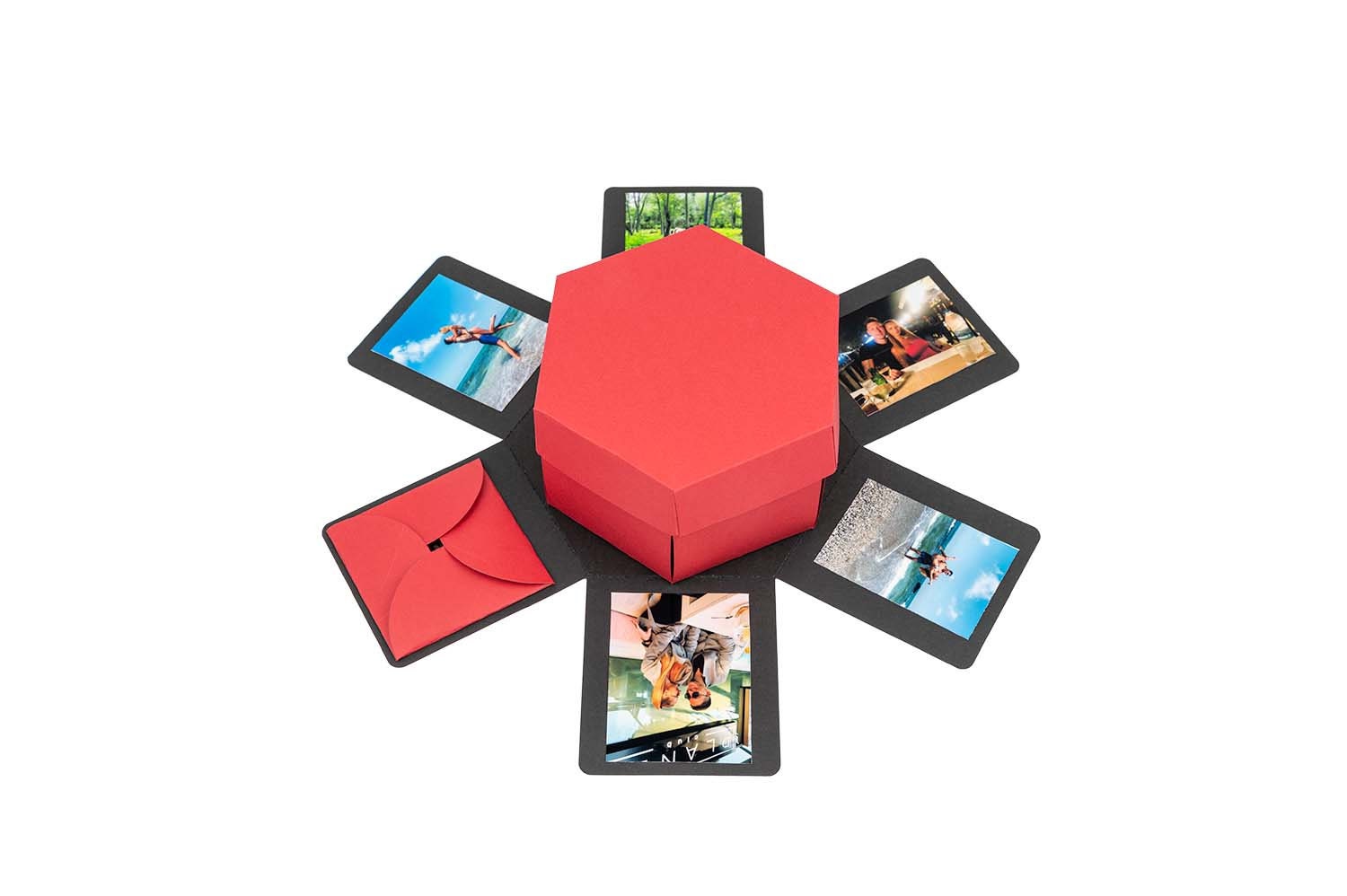 Memory Photo Album Explosion Love Gift for Him Her Best Friend Surprise ...