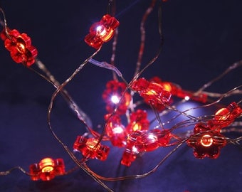 Flower String Lights - Etsy UK