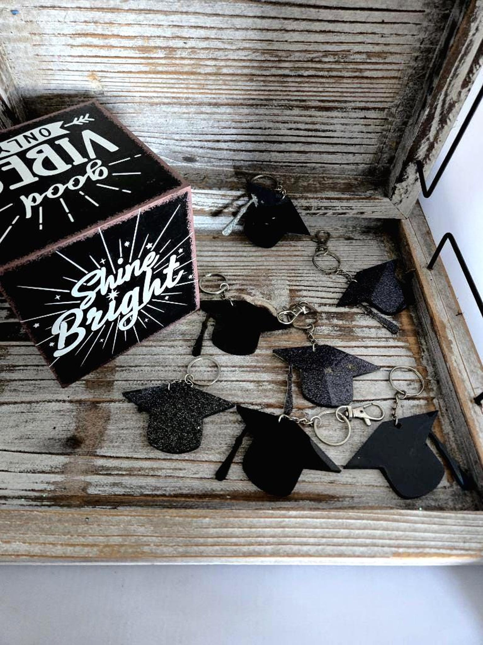 Graduation Cap Keychains - Etsy
