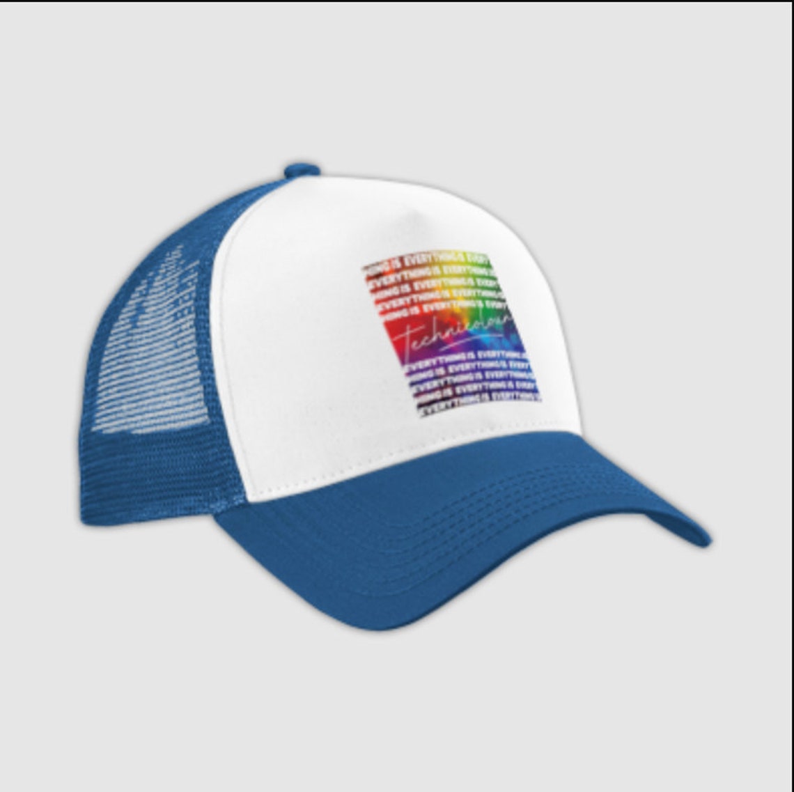 TC Baseball Cap // Everything is Technicolour // Logo With - Etsy UK