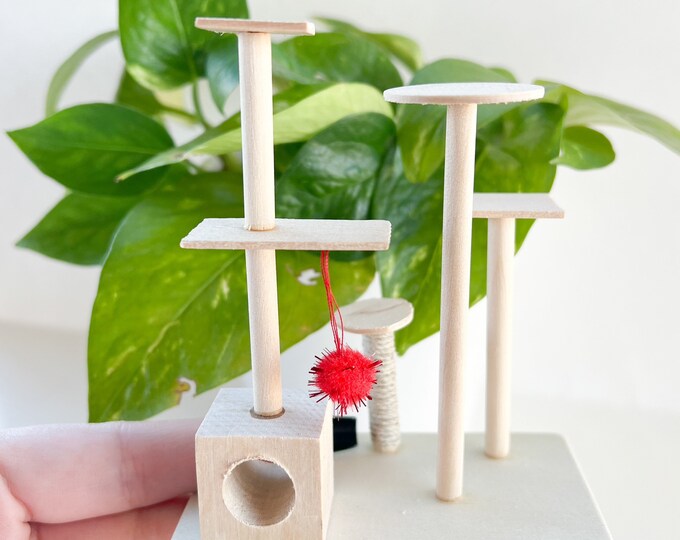 THE ORIGINAL Jumping Spider Cat Tree, Cat Toy, Jumping Spider, Arachnid ...