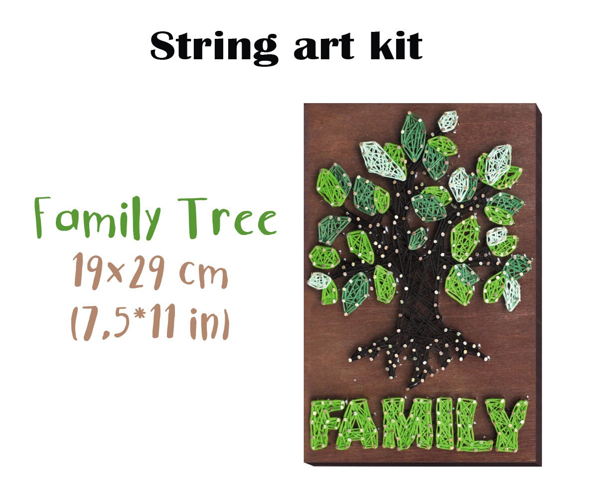 Kits craft kits for kids Do It Yourself kit String Art Tutorial diy ...