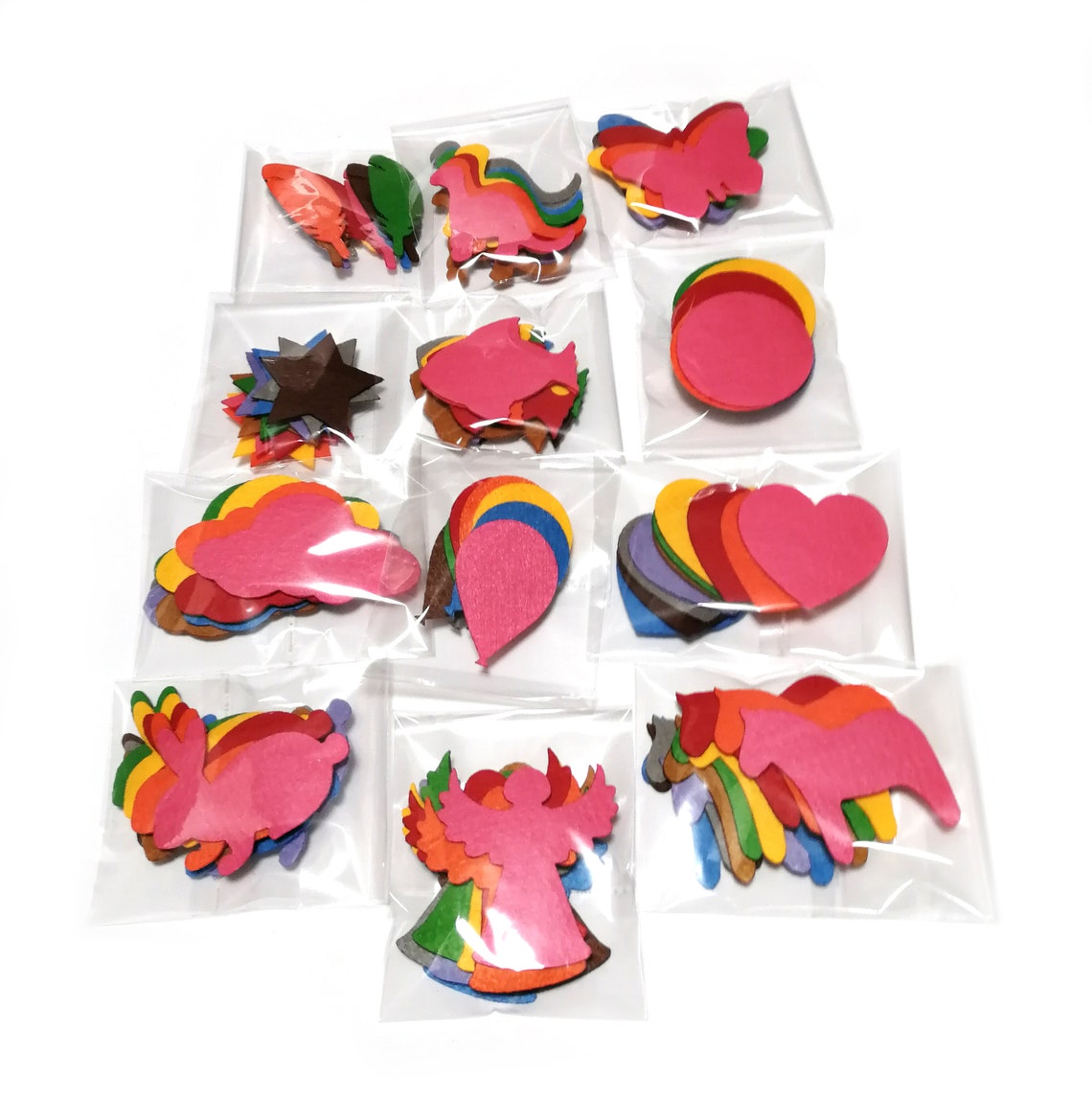 Pre-cut Felt Shapes: 50 Craft Cutouts for Quiet Books - Etsy