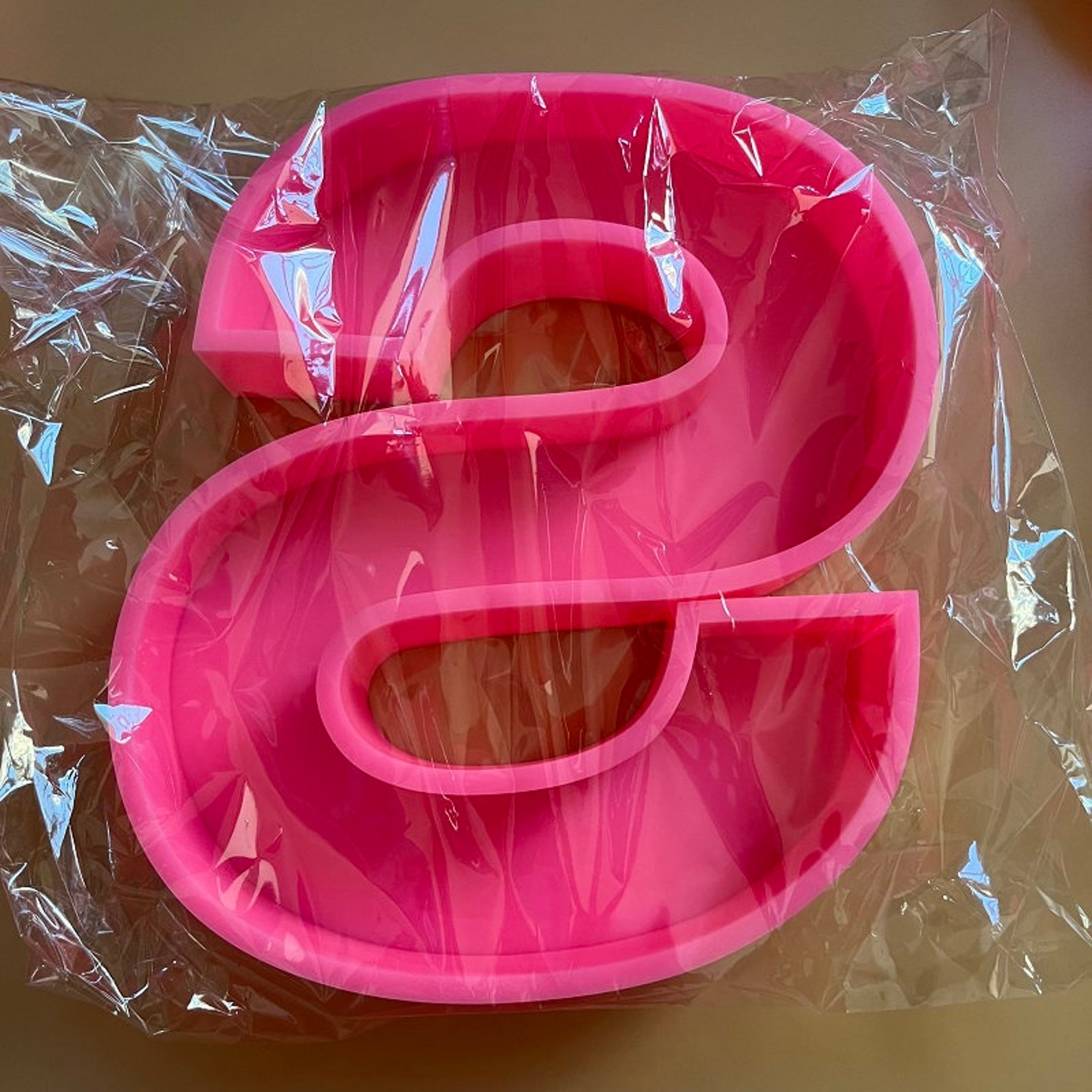 10-inch Letter Silicone Mold - Etsy