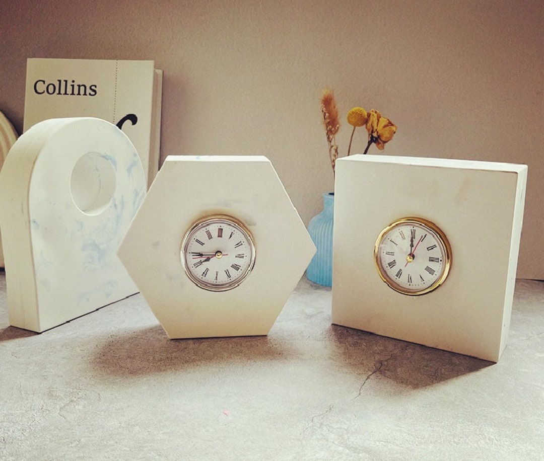 Clock Mold Resin Epoxy Mold Plaster& Resin Crafting - Etsy