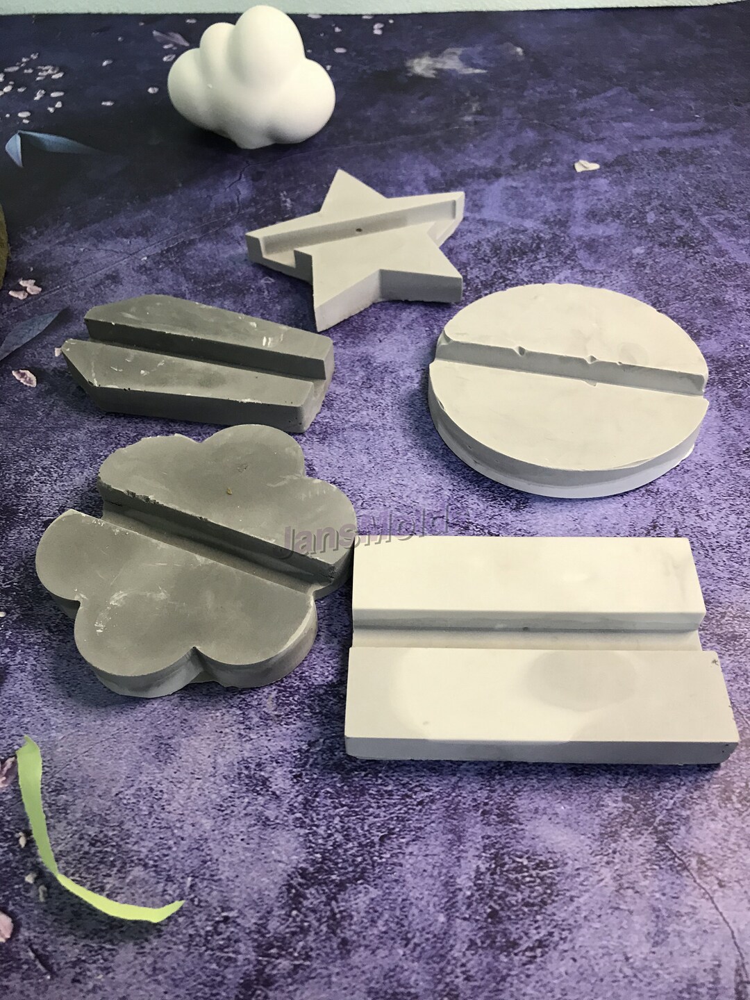 Stationery Mold Business Card Holder Resin Molds Name Card Stand ...