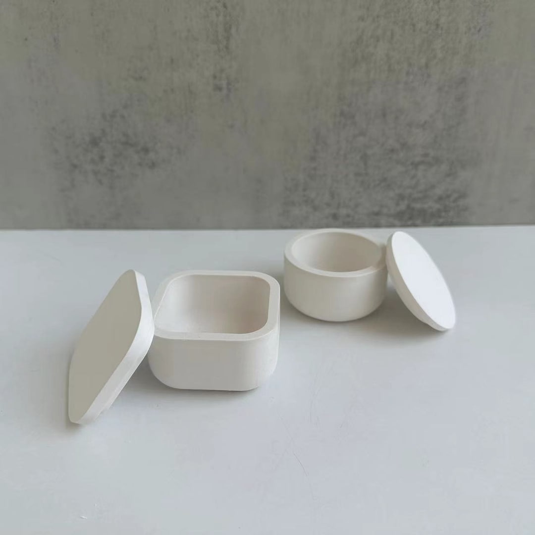 Round /square Candle Jar With Lid Case Mold Jewelry Case Mold Candy Box ...