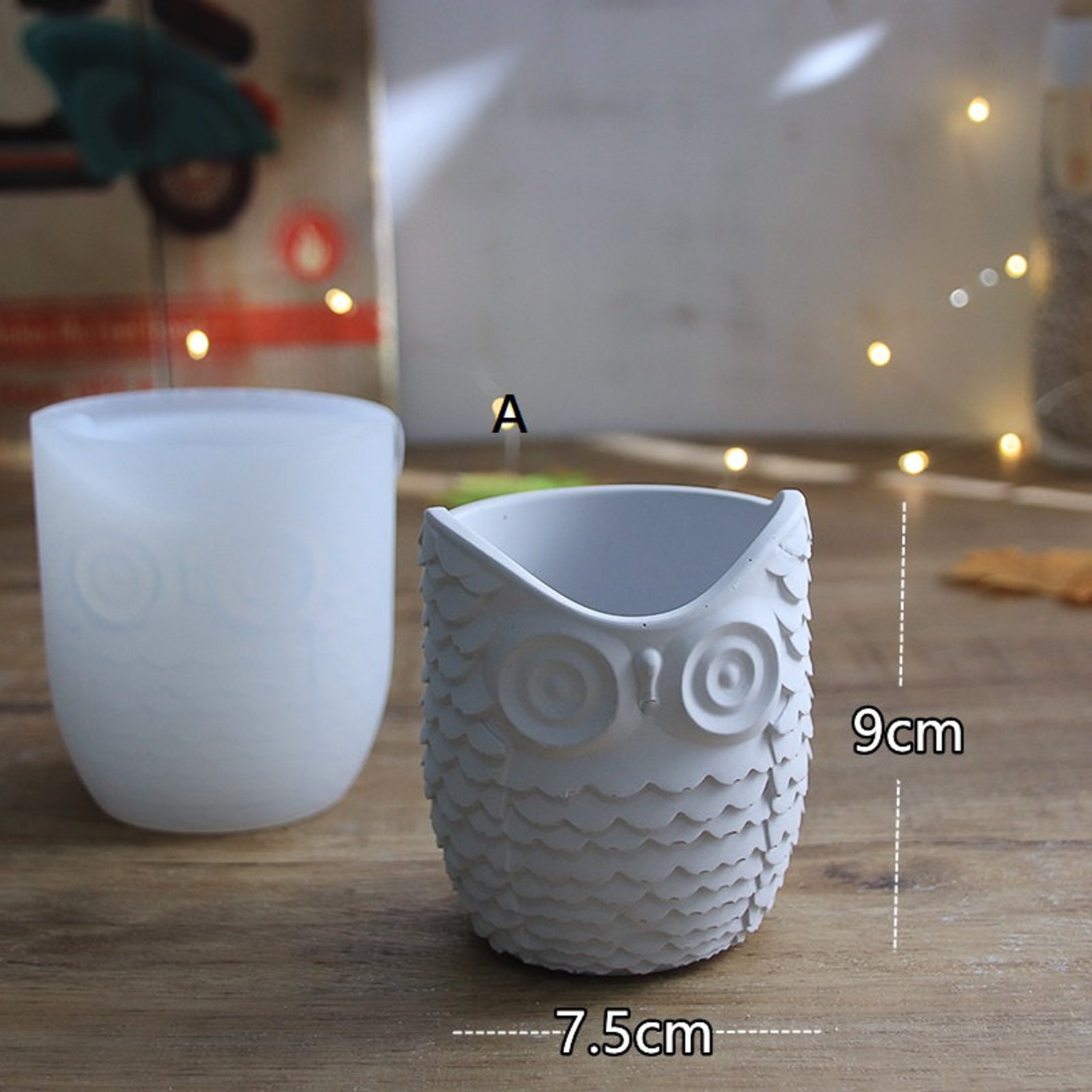 Fist Pen Holder Silicone Mold Concrete Planter Mold Plaster - Etsy