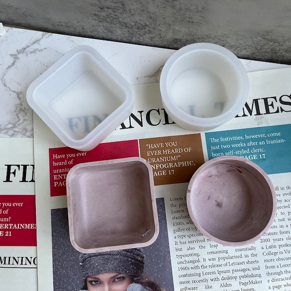 Concrete Dish Silicone Mold - Etsy