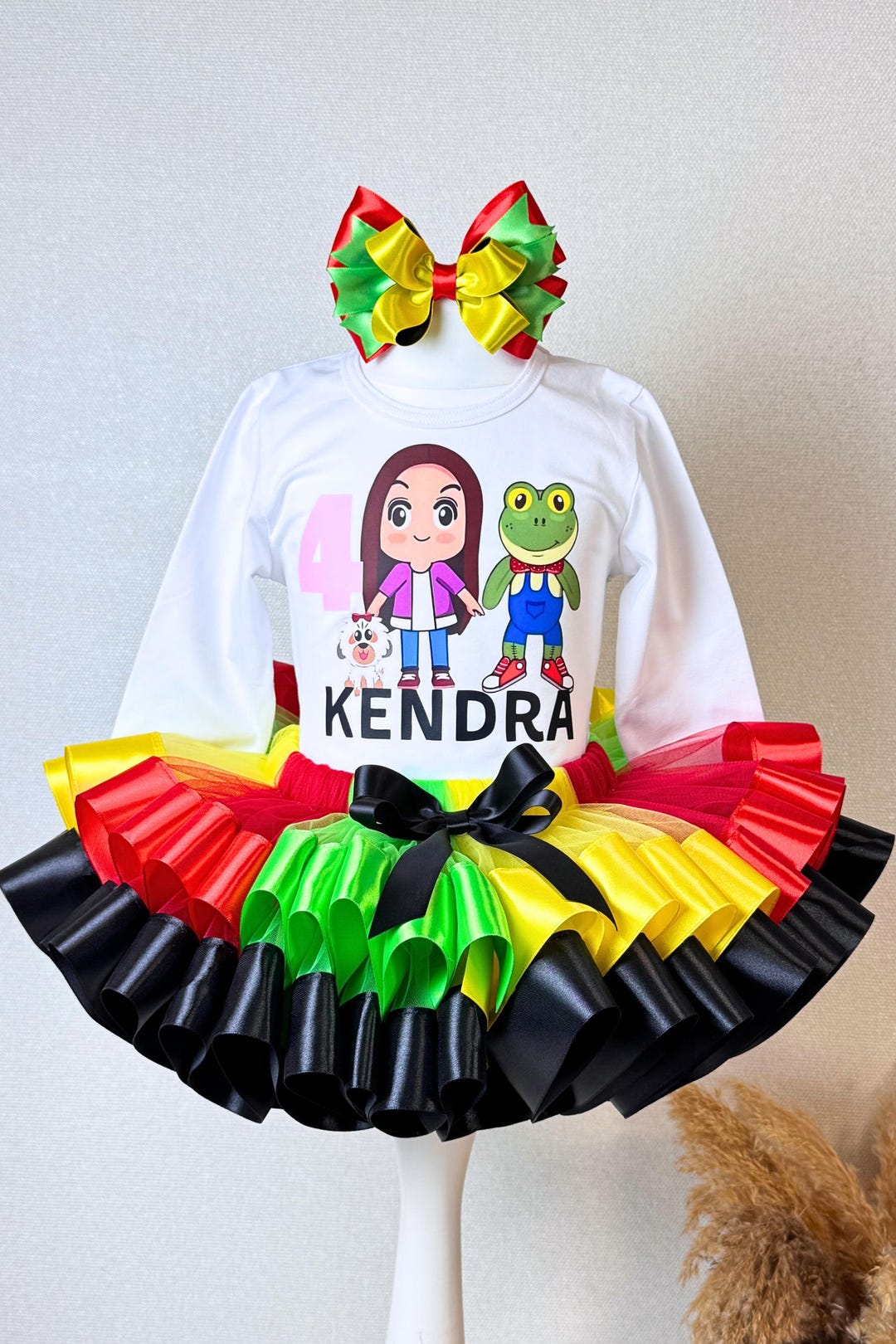 Lana Rene Girls Birthday Costume:rene Tutu Set - Etsy