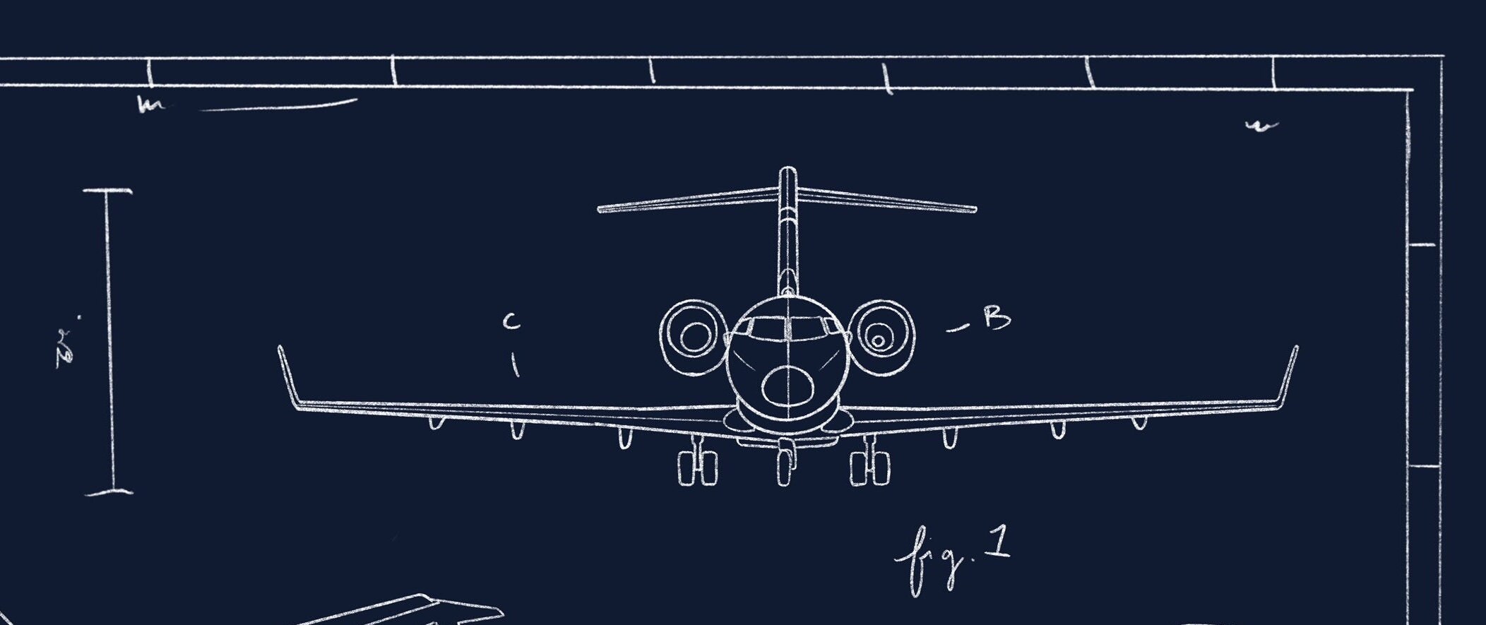 Customizable Challenger 350 Blueprint Illustration - Etsy.de