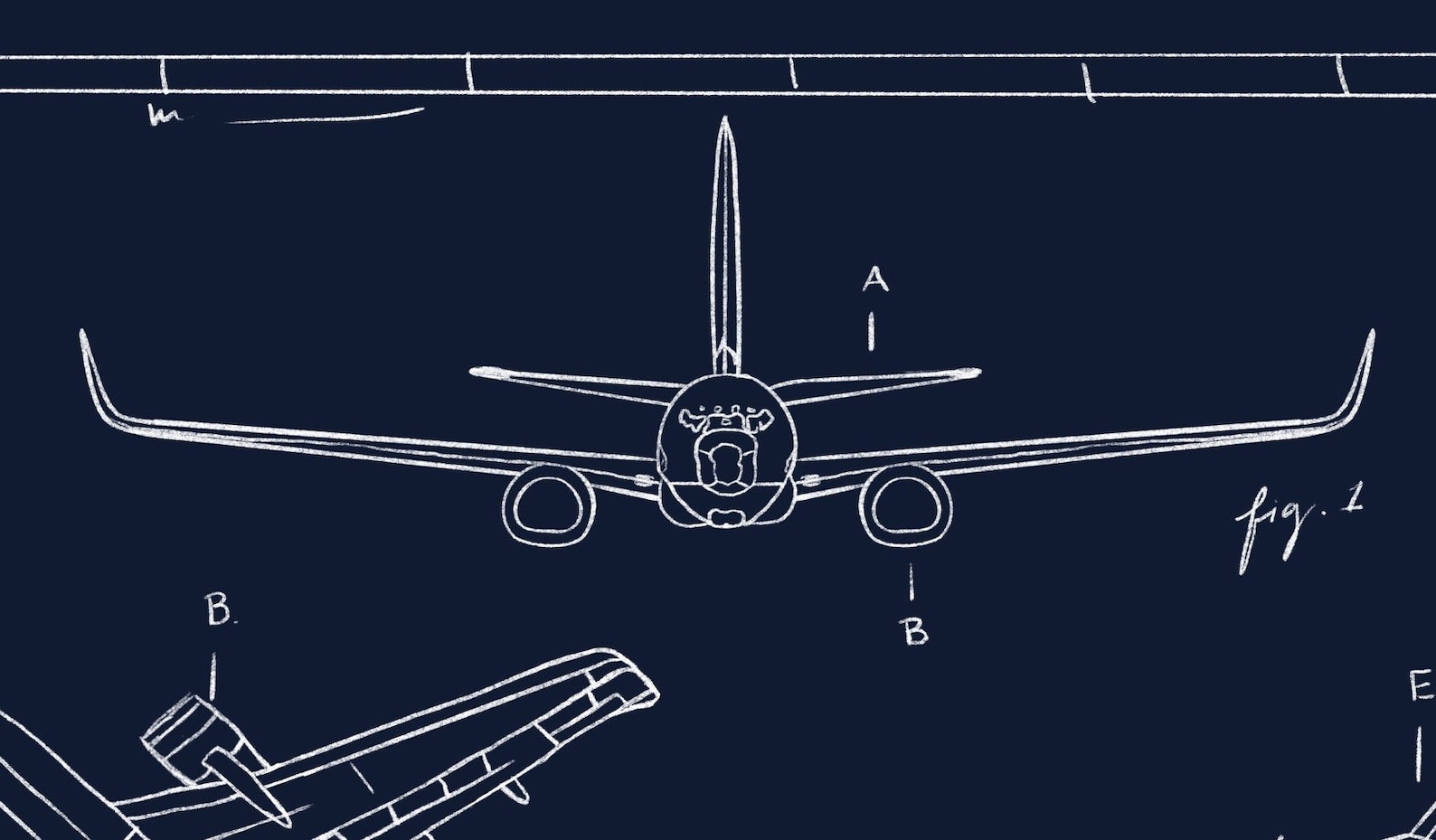 Customizable United Boeing 737 Blueprint Illustration - Etsy