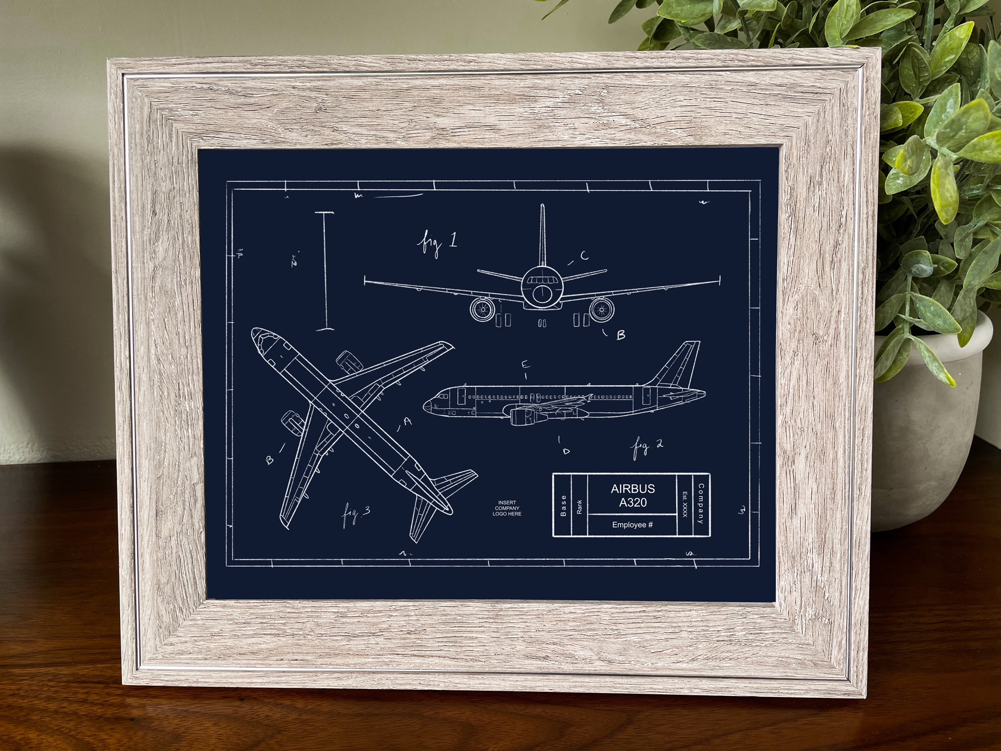 Customizable Airbus A320 Blueprint Illustration - Etsy