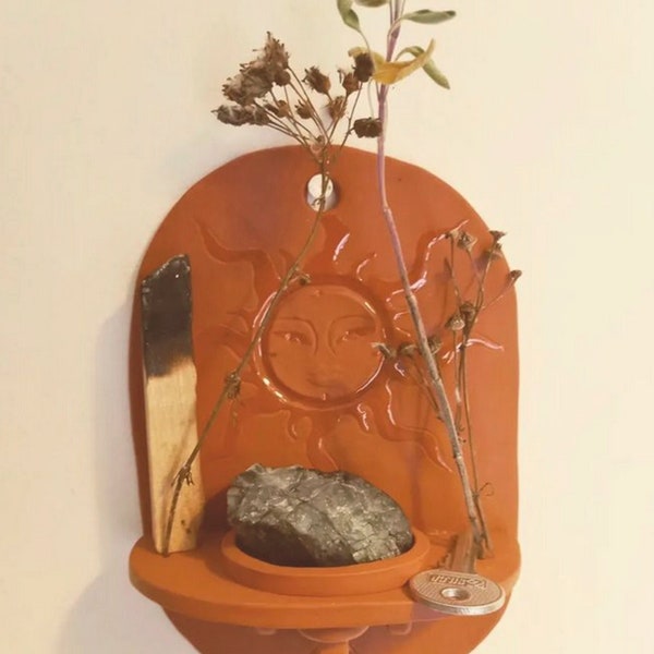 Clay Candle Holder - Etsy
