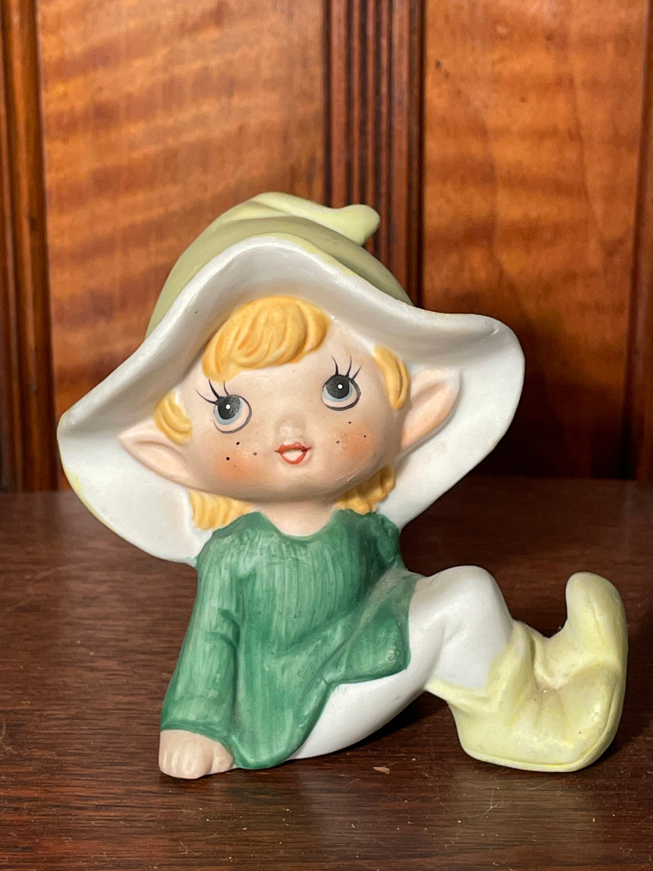 Adorable Trio of Vintage Pixie Figurines by Homco on Fleek - Etsy