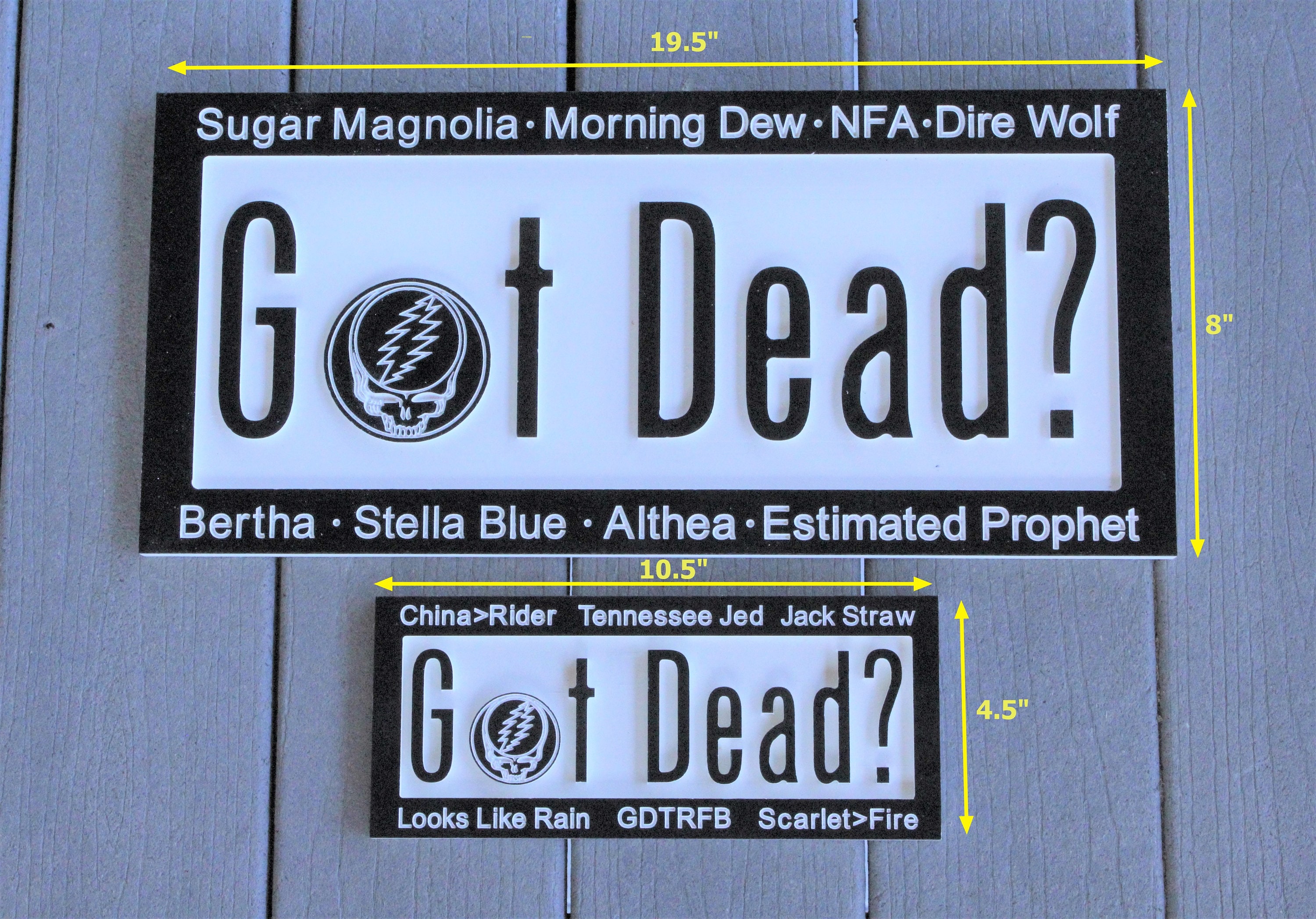 Got Dead? Grateful Dead Carved Sign - Etsy