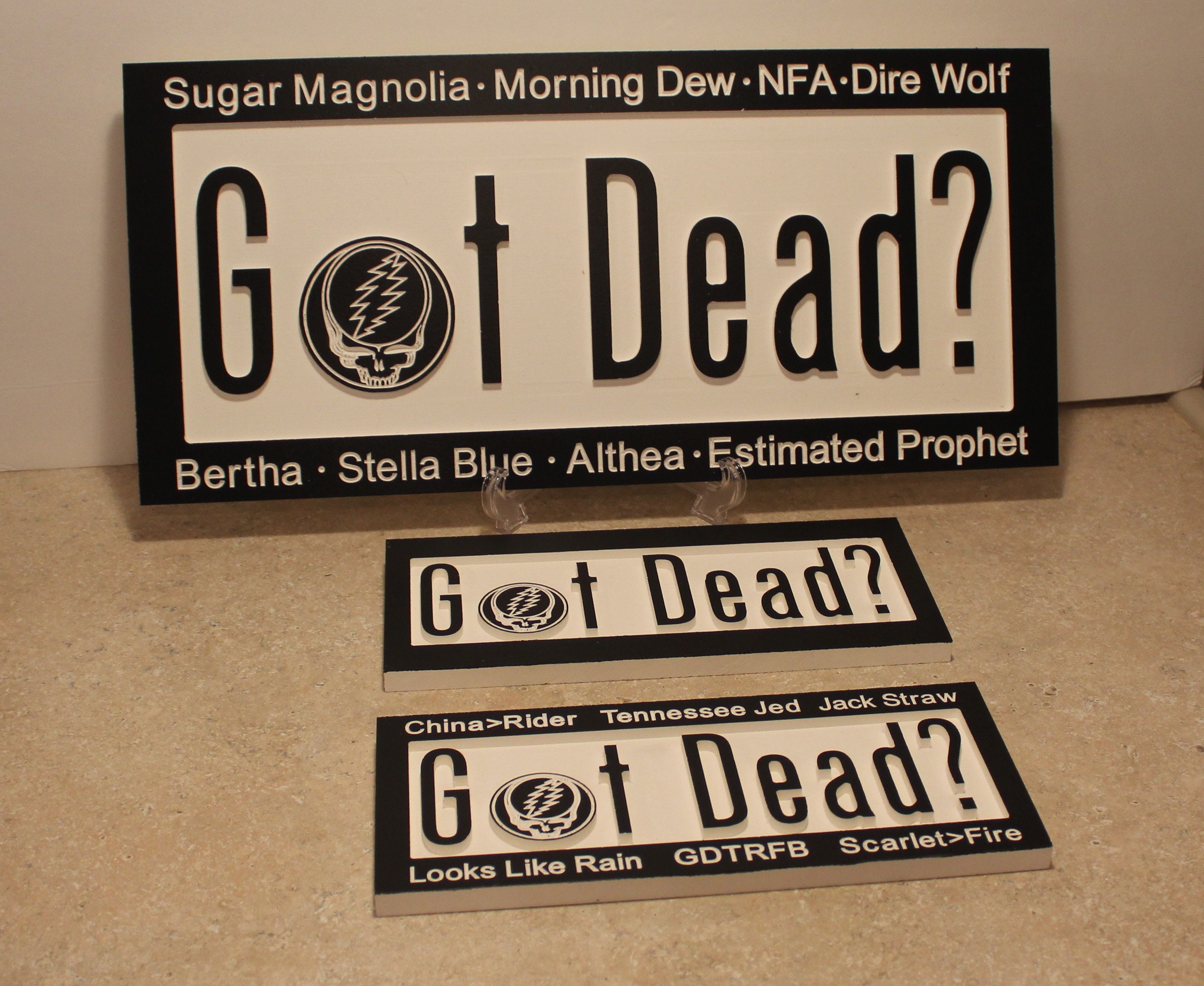 Got Dead? Grateful Dead Carved Sign - Etsy