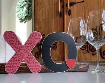 Wood Xo Letters - Etsy