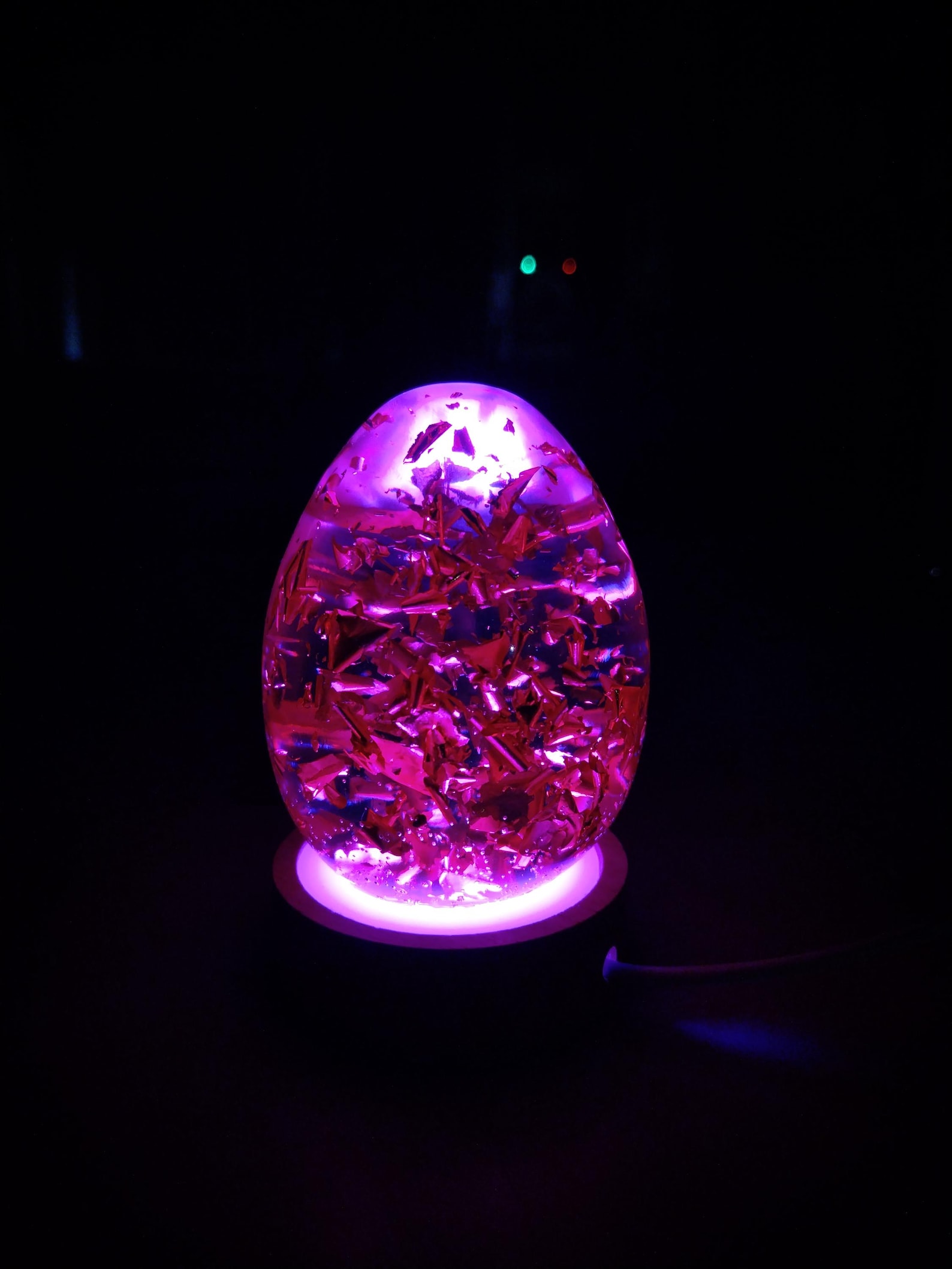 Color Changing Resin Dragon Egg Nightlight - Etsy