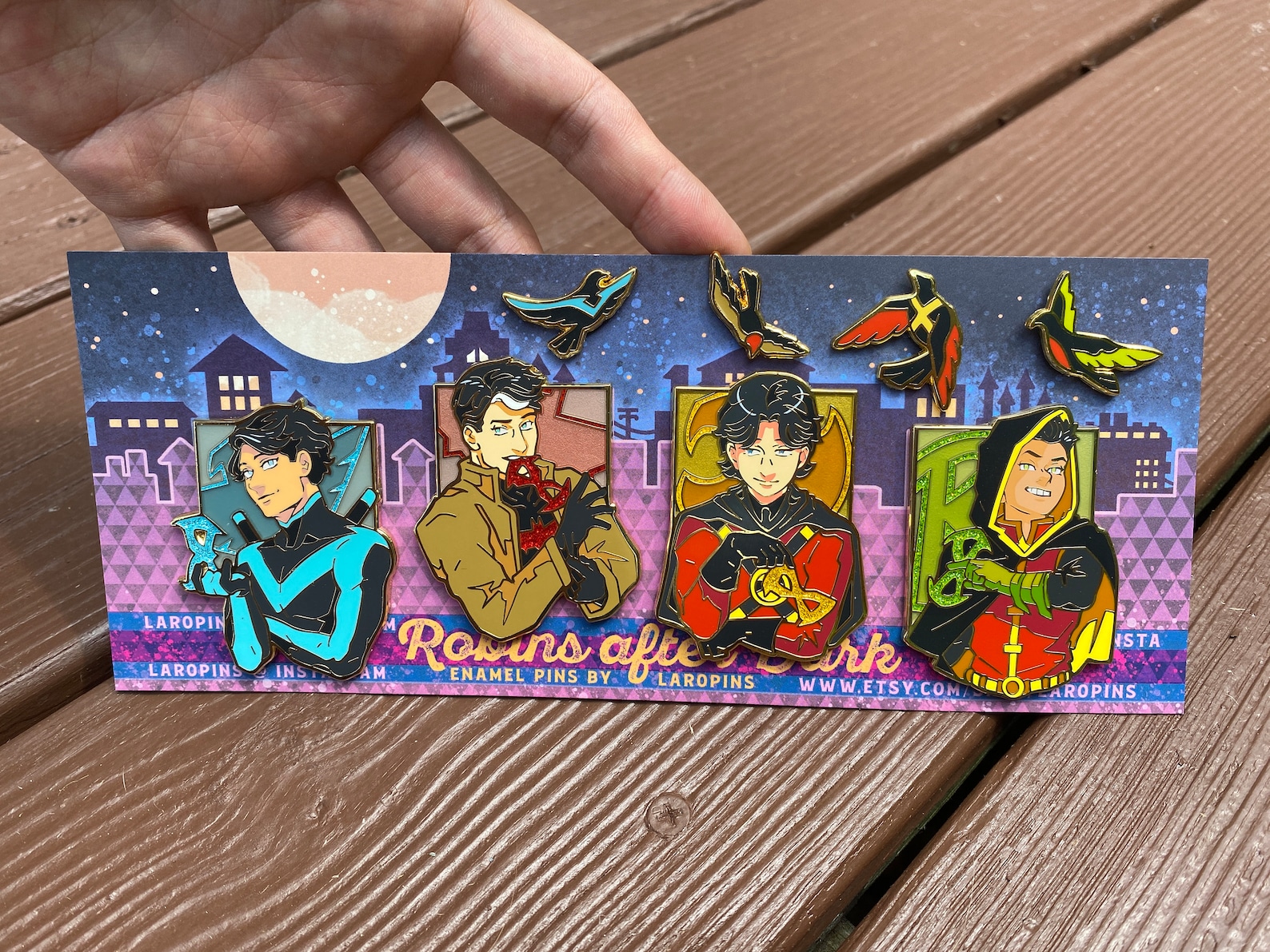 Avian Pretty Boy Pins - Etsy