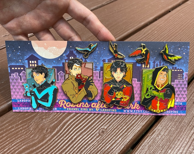 Avian Pretty Boy Pins - Etsy