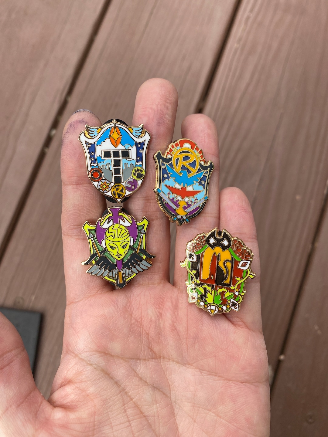 Mini Comic Badge Pins - Etsy