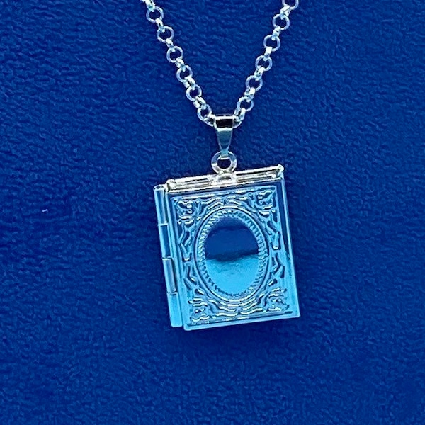 Book Locket - Etsy