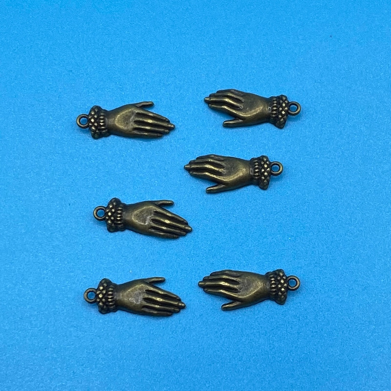 Bronze Victorian Charm - Etsy UK