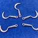 Small Silver Sickle Fantasy Weapon or Tool Charms and Pendants ~ Set of ...