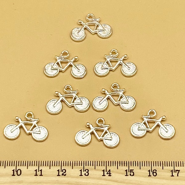 Bicycle Charm - Etsy