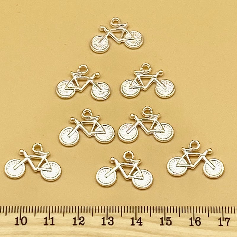 Bicycle Charm - Etsy