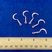 Small Silver Sickle Fantasy Weapon or Tool Charms and Pendants ~ Set of ...
