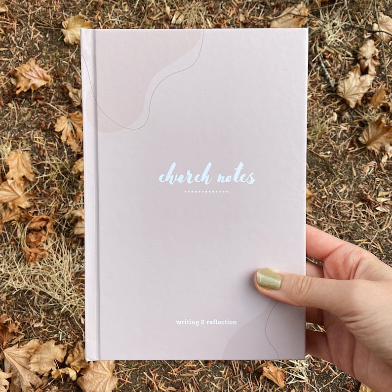 Christian Journals 2-pack Church Notes and Bible Study - Etsy