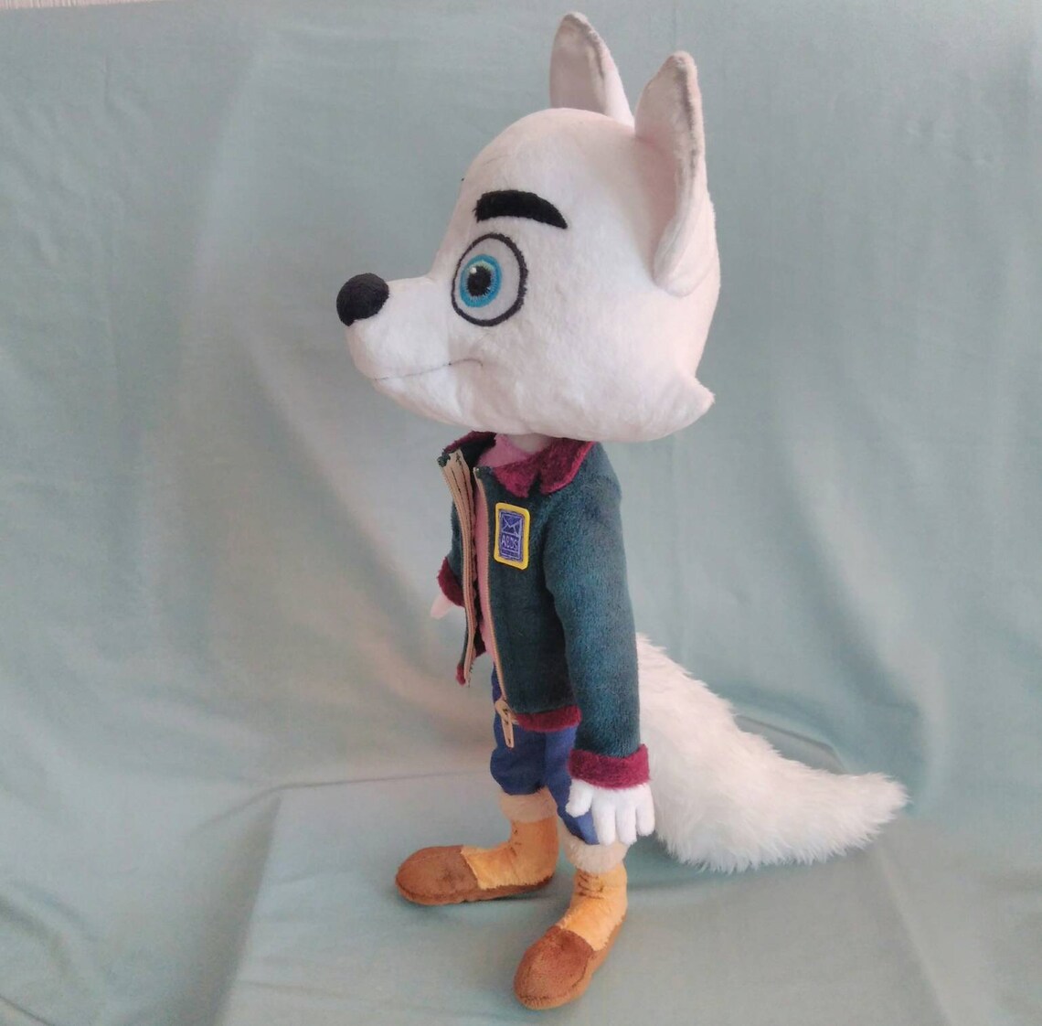 Custom a plush Swift fox dog toy stuffed animal by drawing | Etsy