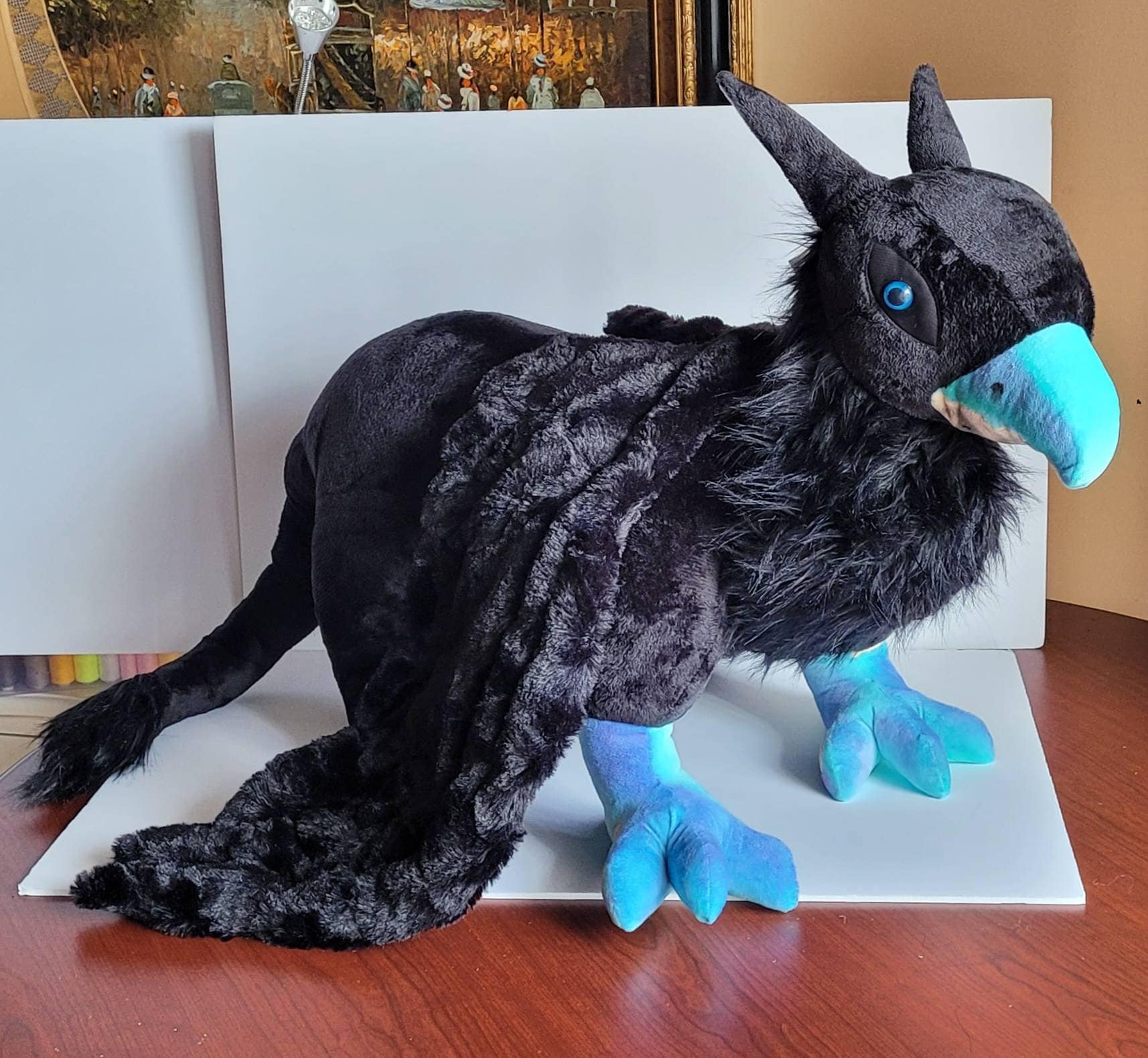 Custom Plush Fur Griffon by Picture - Etsy
