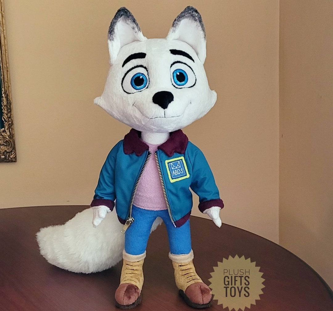 Custom a Plush Swif Fox Dog Toy Stuffed Animal by Drawing Picture ...