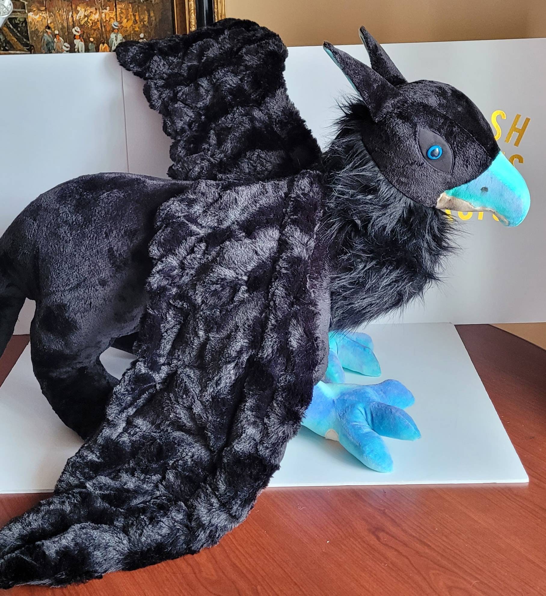 Custom Plush Fur Griffon by Picture - Etsy