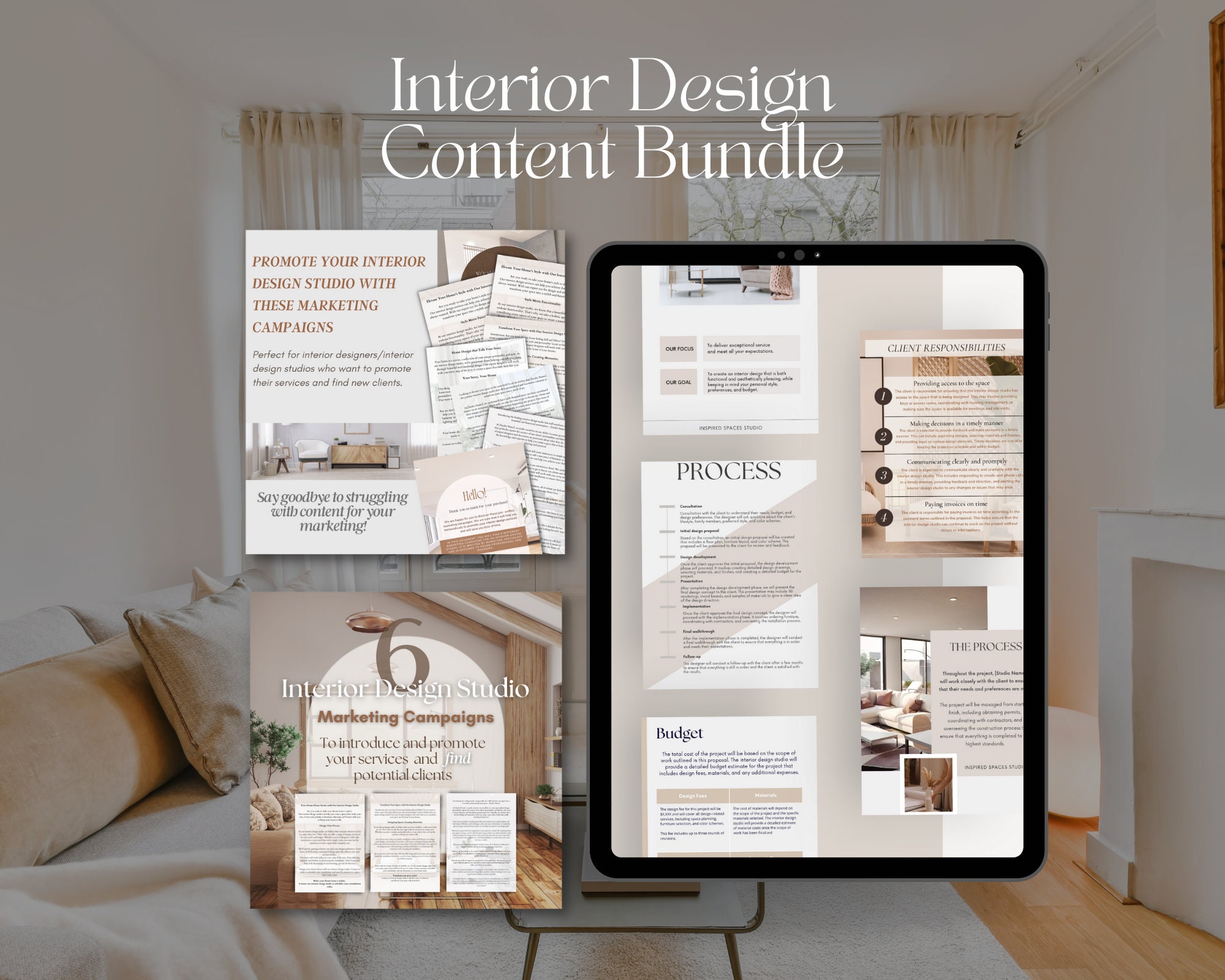 Interior Design Bundle Project Proposal Marketing Campaigns for ...