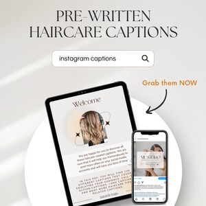 Haircare Captions Hairstylist Social Media Content Beauty Salon ...