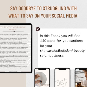 Skincare Captions Esthetician Social Media Content Beauty Salon ...