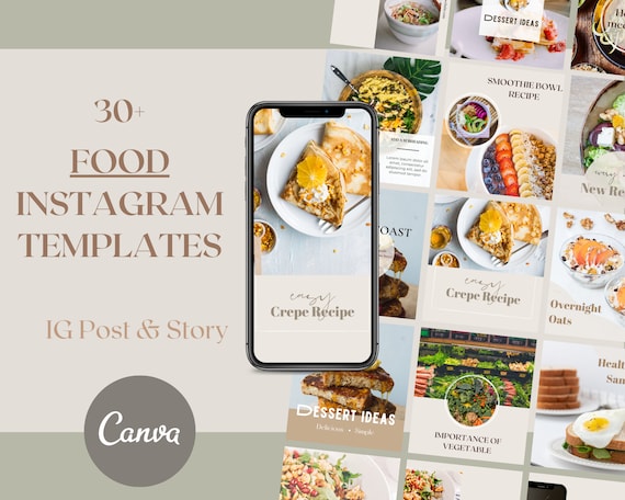 Infographic Food Instagram