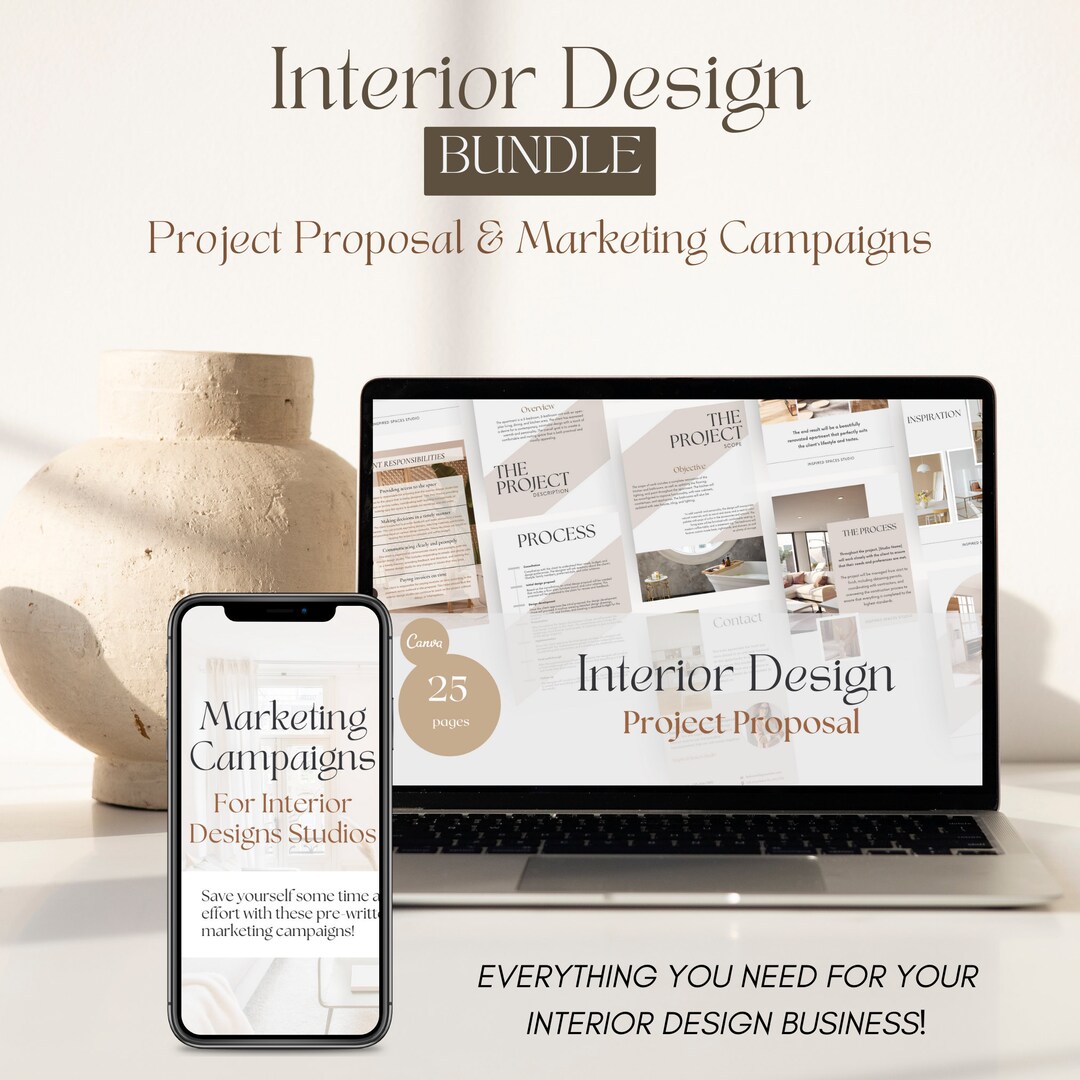 Interior Design Bundle Project Proposal Marketing Campaigns for ...