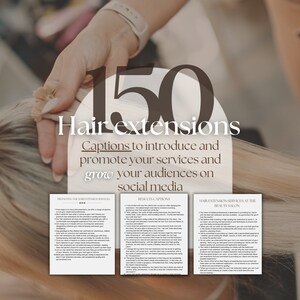 Hair Extensions Captions Hairstylist Social Media Content Instagram ...