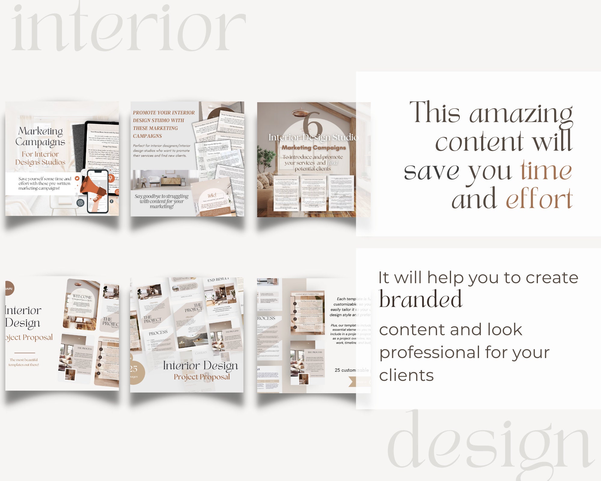 Interior Design Bundle Project Proposal Marketing Campaigns for ...