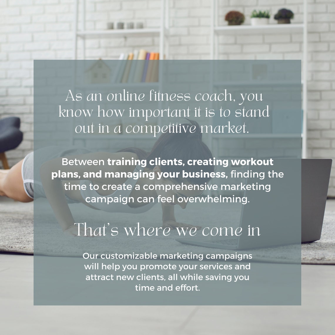 Online Fitness Coach Marketing Campaign Templates for Fitness Trainer ...